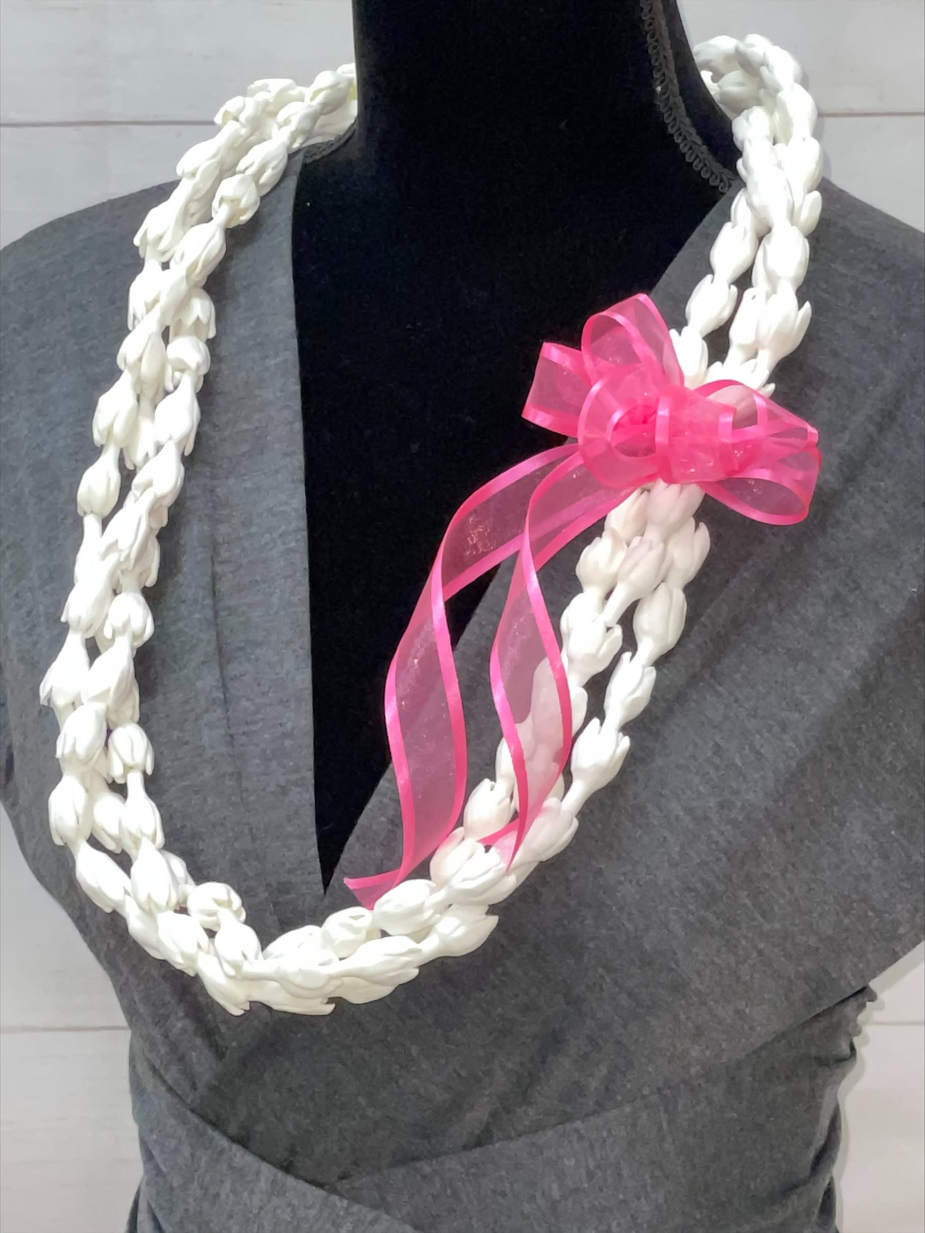 Artificial Clay Pikake Lei (3 Strands) in Honolulu, HI | Watanabe ...