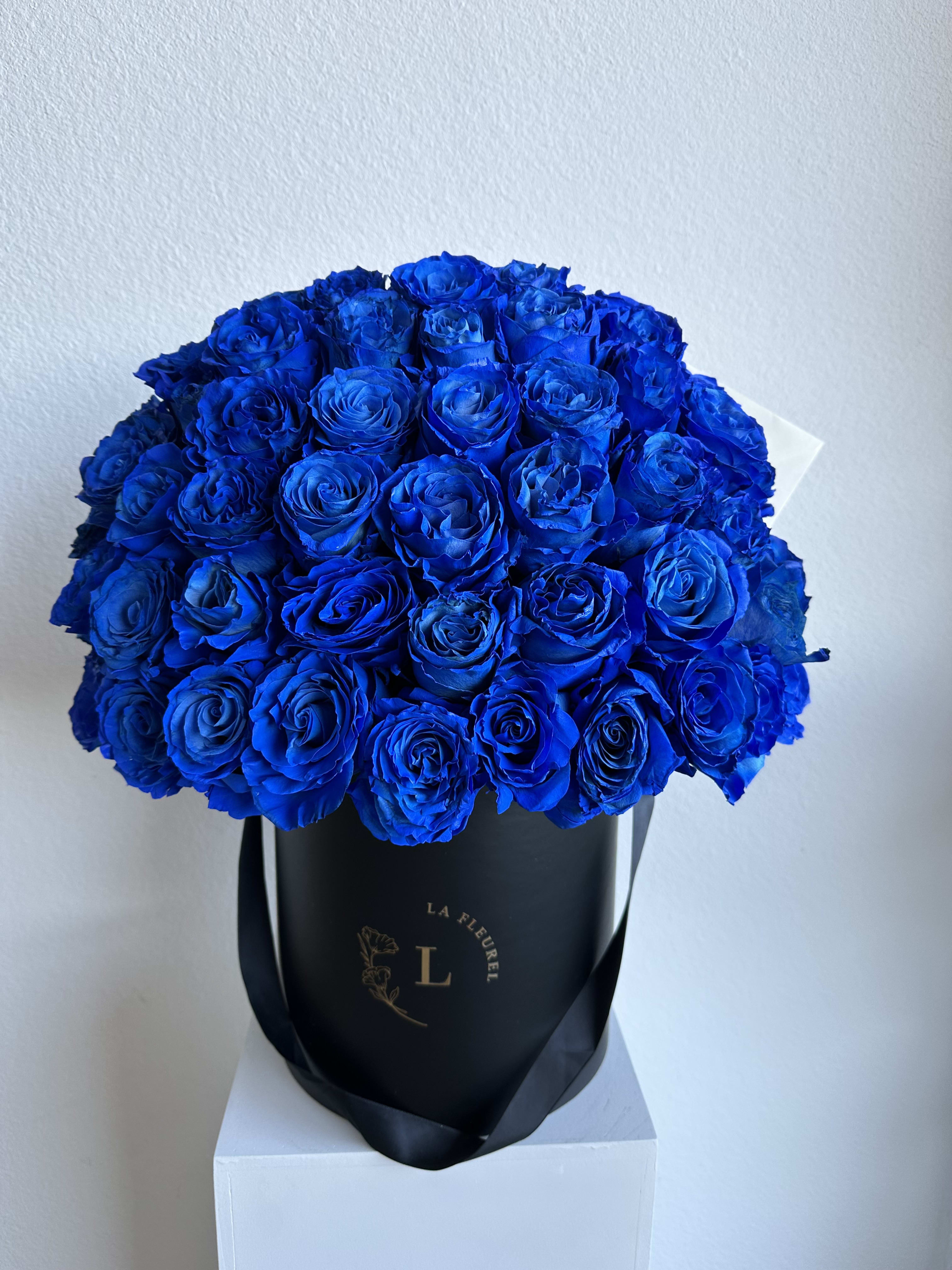 Royal Blue Roses in Valley Village CA La Fleurel