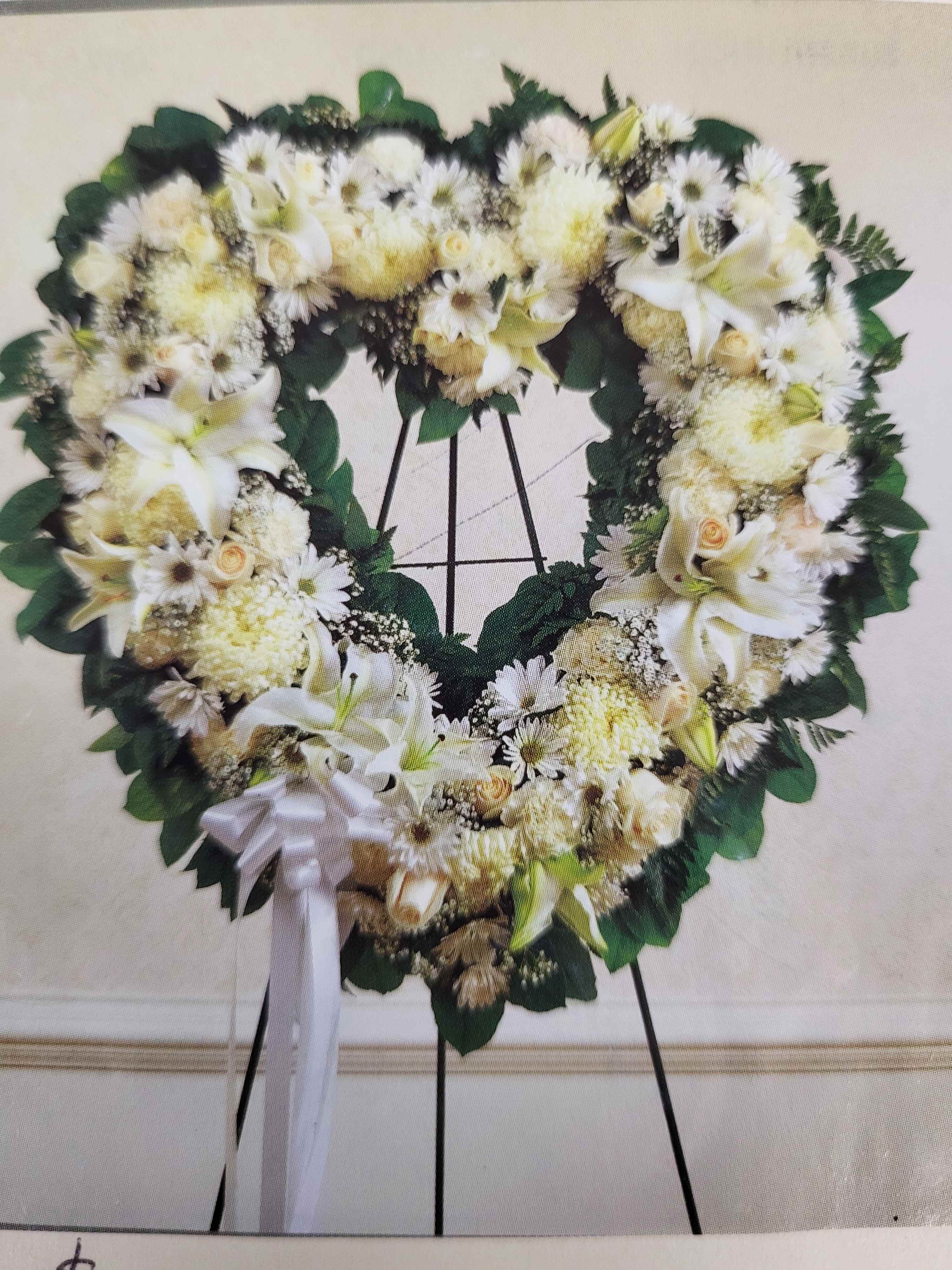 Standing Open Heart in color of choice by Triple Oaks Nursery & Herb ...