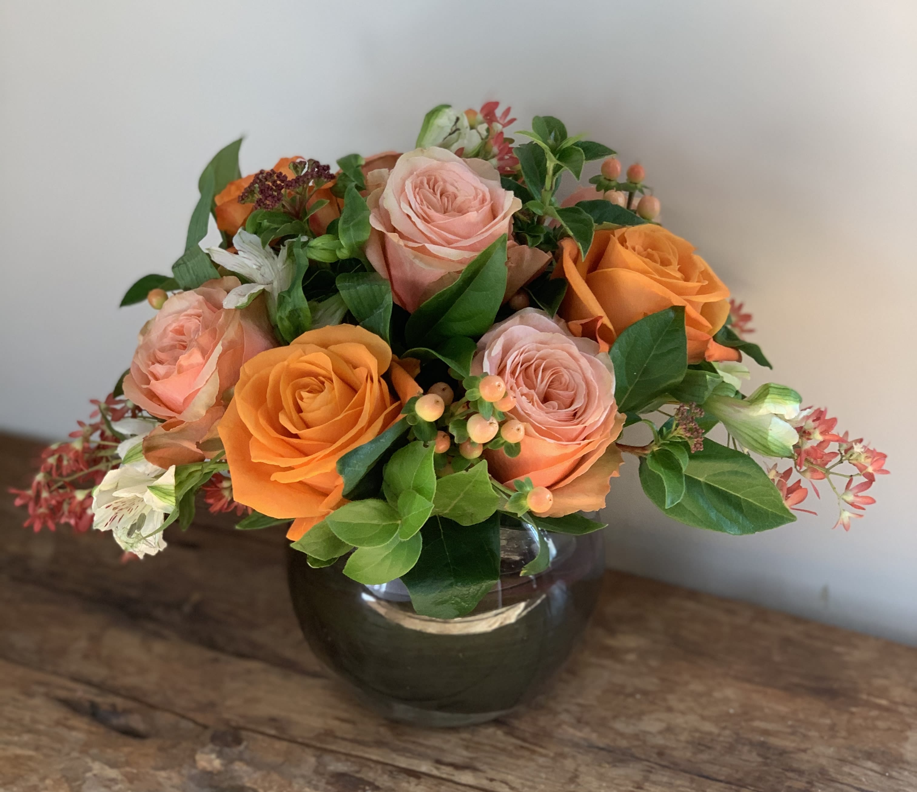 BoHo Rose Bowl in Torrance CA Lily Pad Floral Design