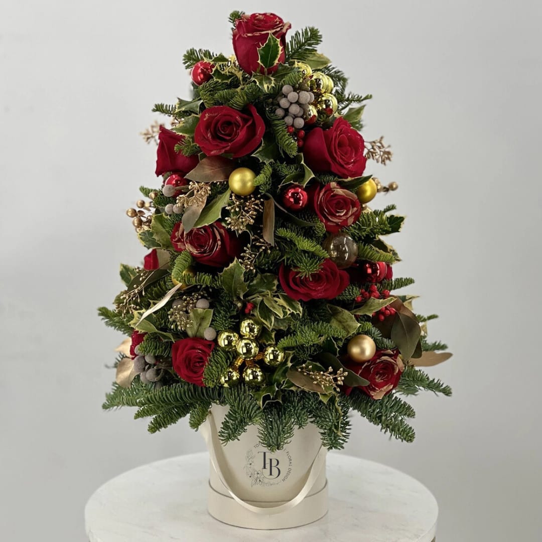 Mini Jingle Bells Tree by Tampa Blooms