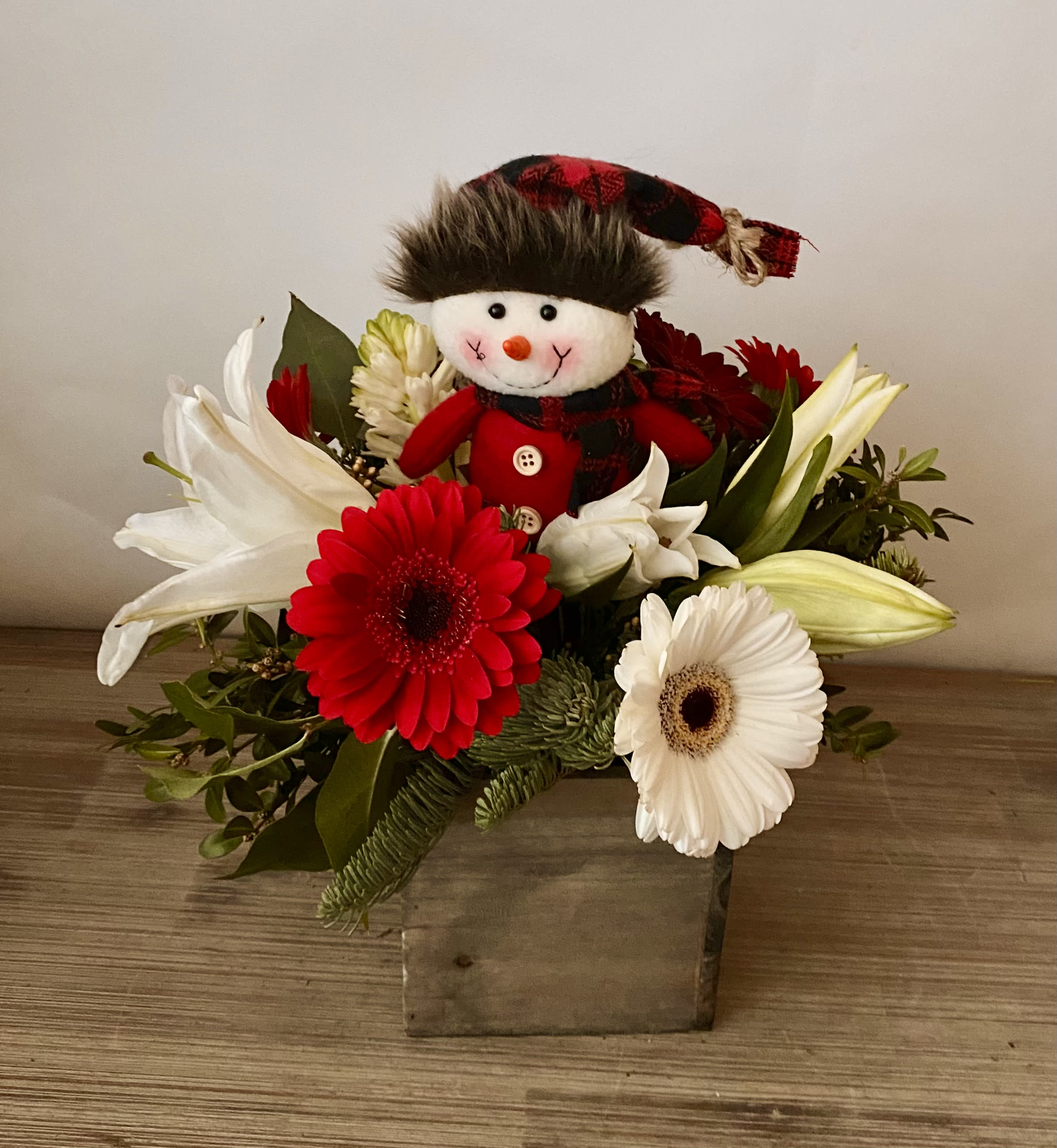 Snowman Fun by Shoots and Blooms of D.C.