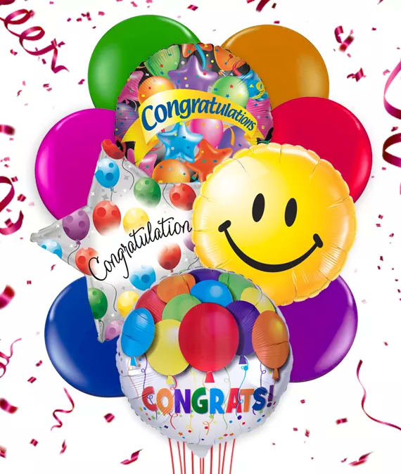 Congratulations Balloons Bouquet in Waldorf, MD | Mily’s Creations Florist