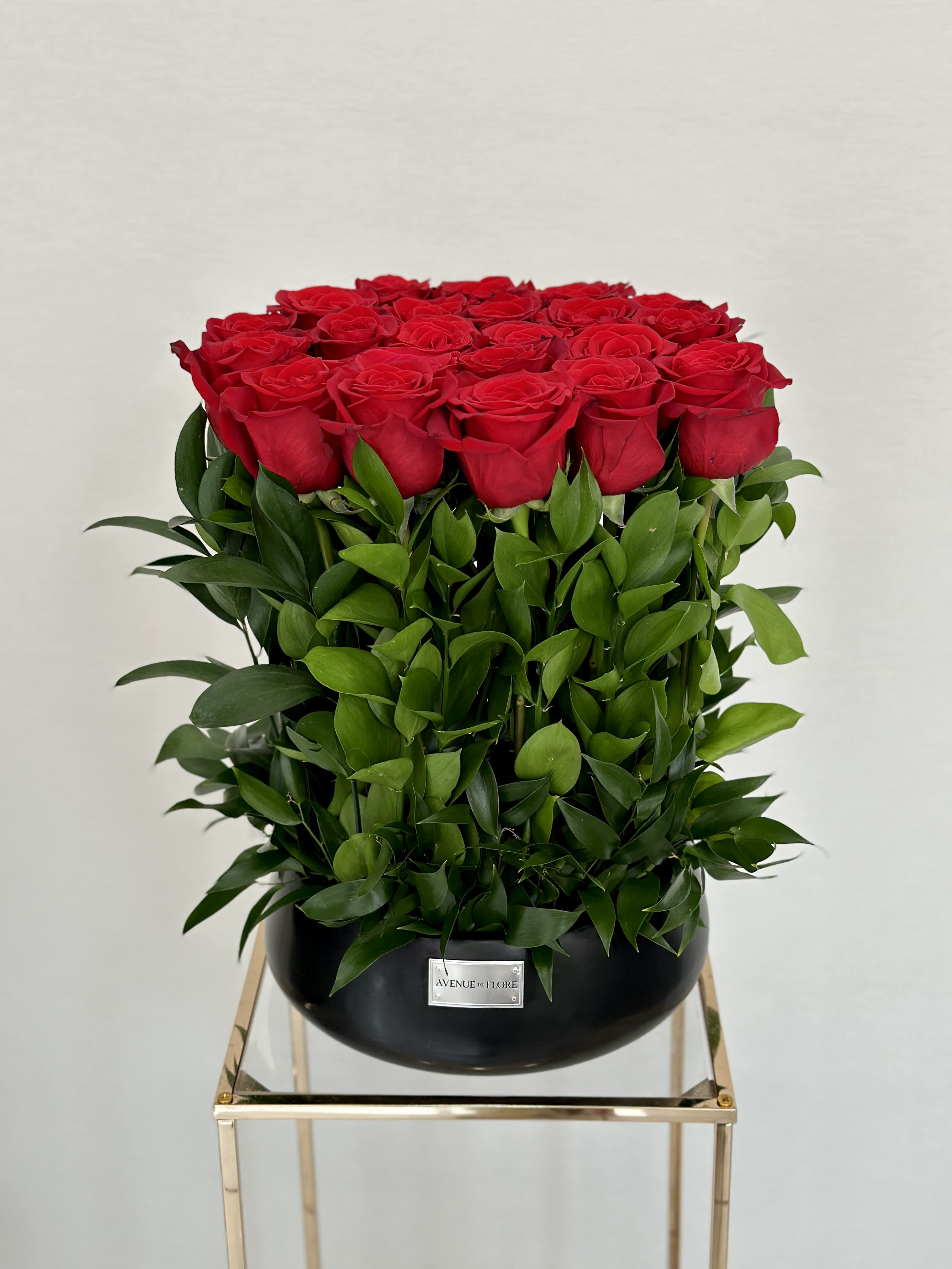 Red Rising Passion - Red Roses by Avenue De Flore