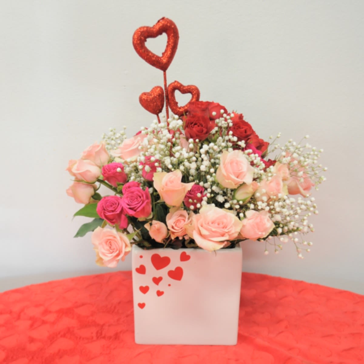 KV2506 Heartfelt Blooms by Kiko's Flower & Gifts