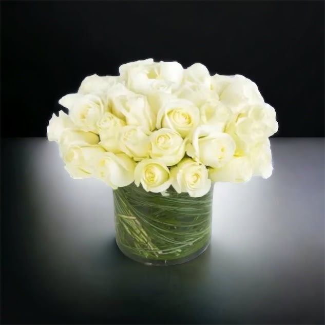 24 White Roses in Jackson, TN | Anointed Flowers & Gifts