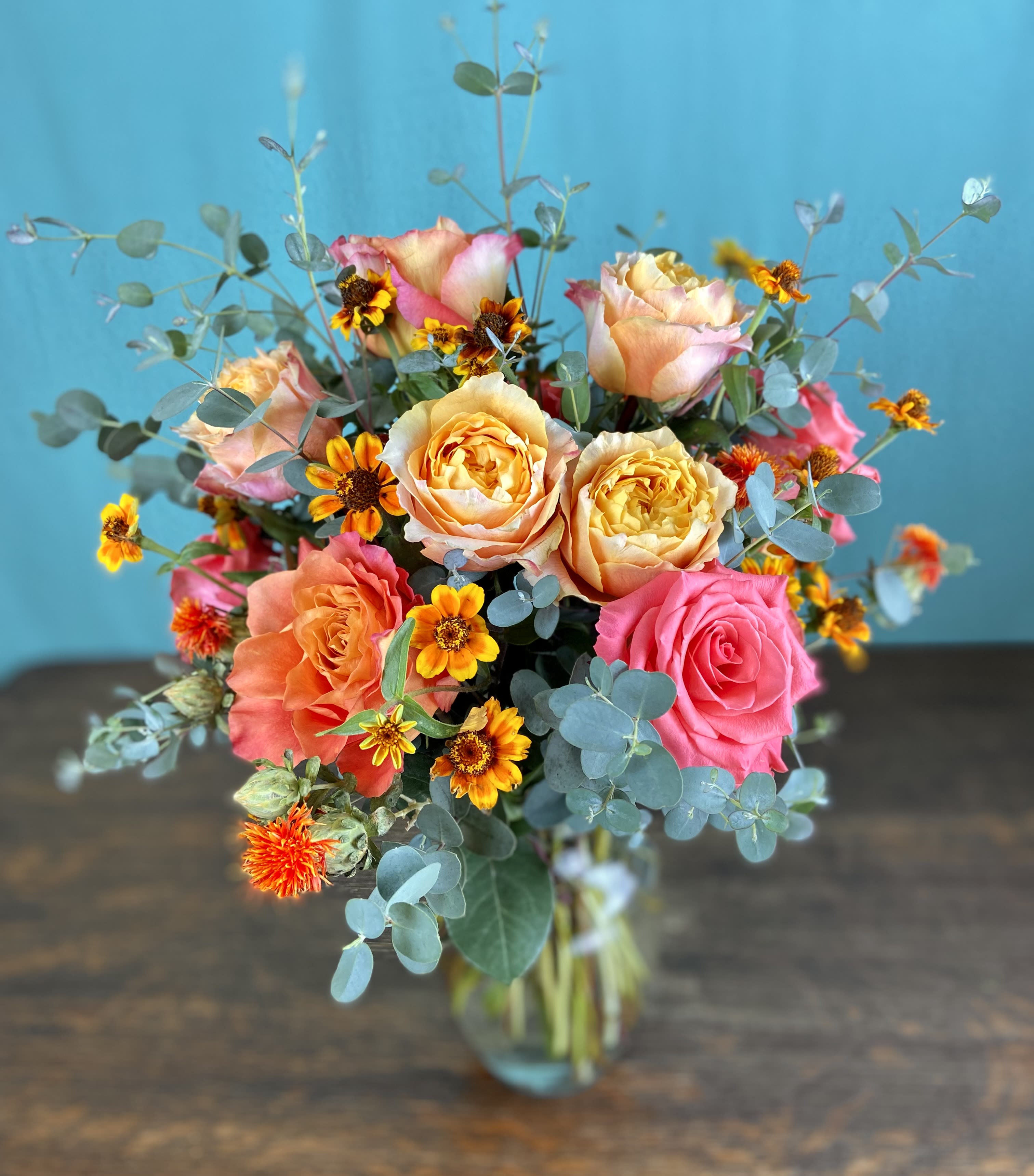 Roses don't have to be red in Kintnersville, PA | Flowers by Froggy's ...