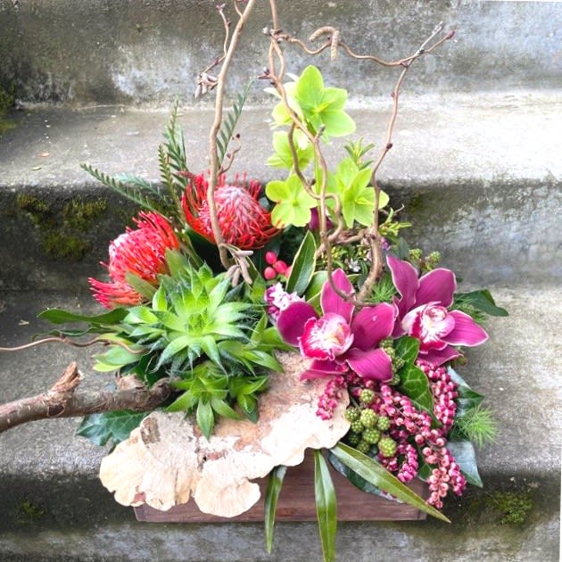 Large Texture Box in Seattle, WA | Fiori Floral Design