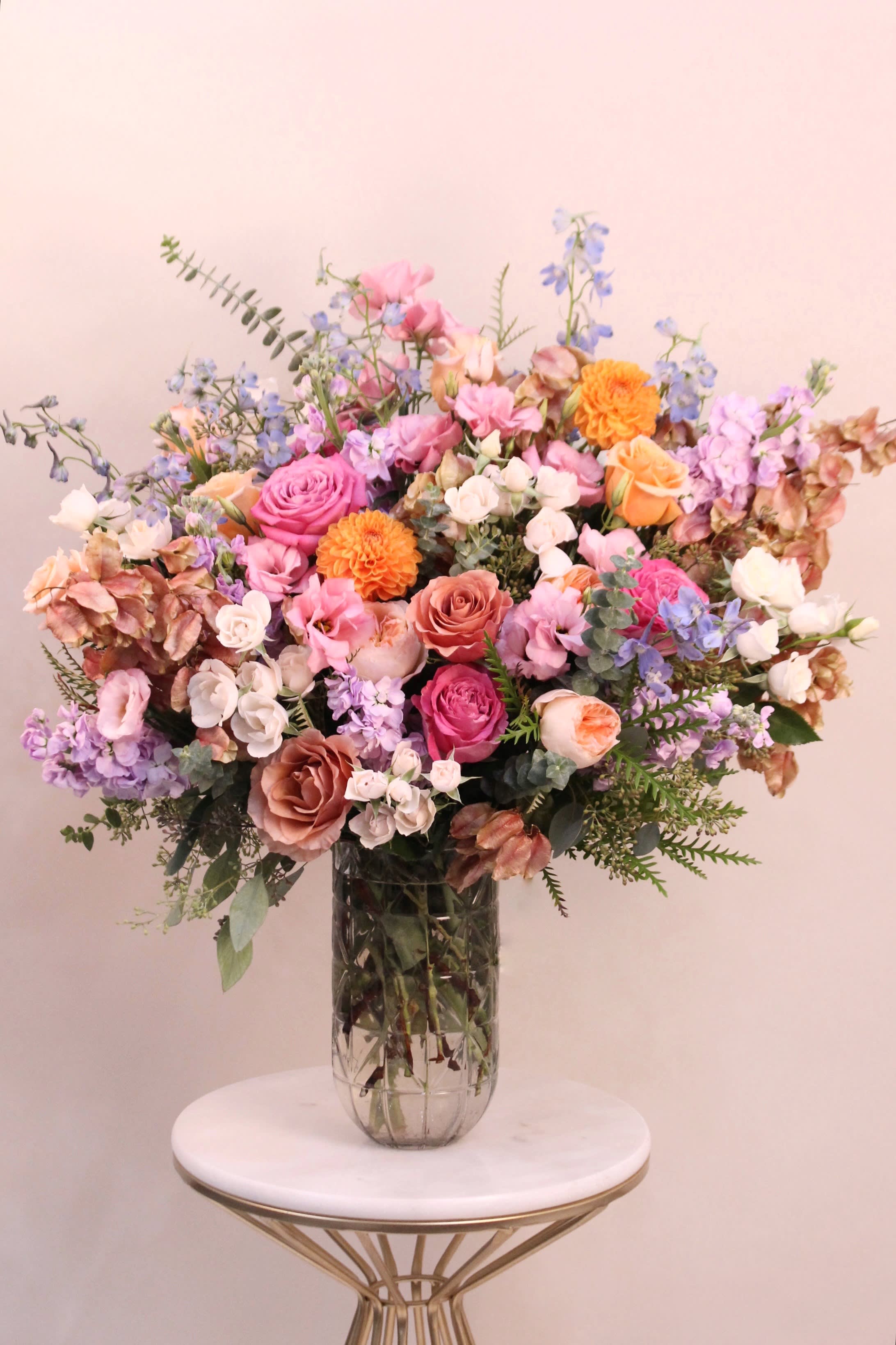 Tall Vase Floral Arrangements Spring In The Garden Tall Vase