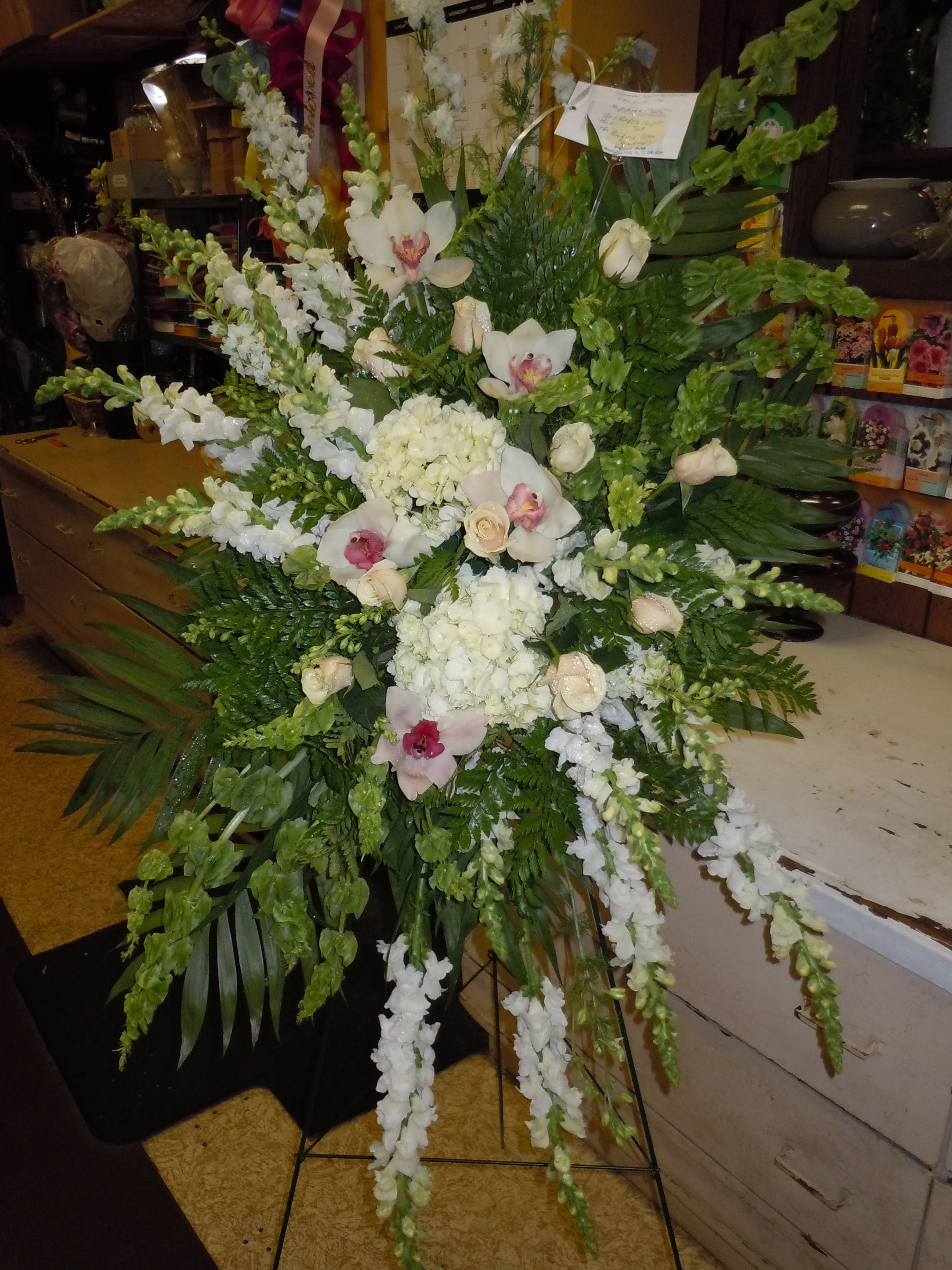SP32 Standing Sprayby Patricia Ann Florist