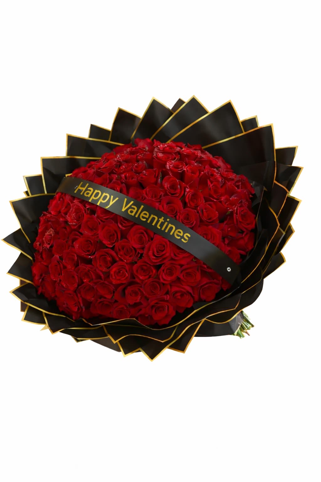 Luxury Red Rose Bouquet – Romantic Buchón Style in Plantation, FL ...