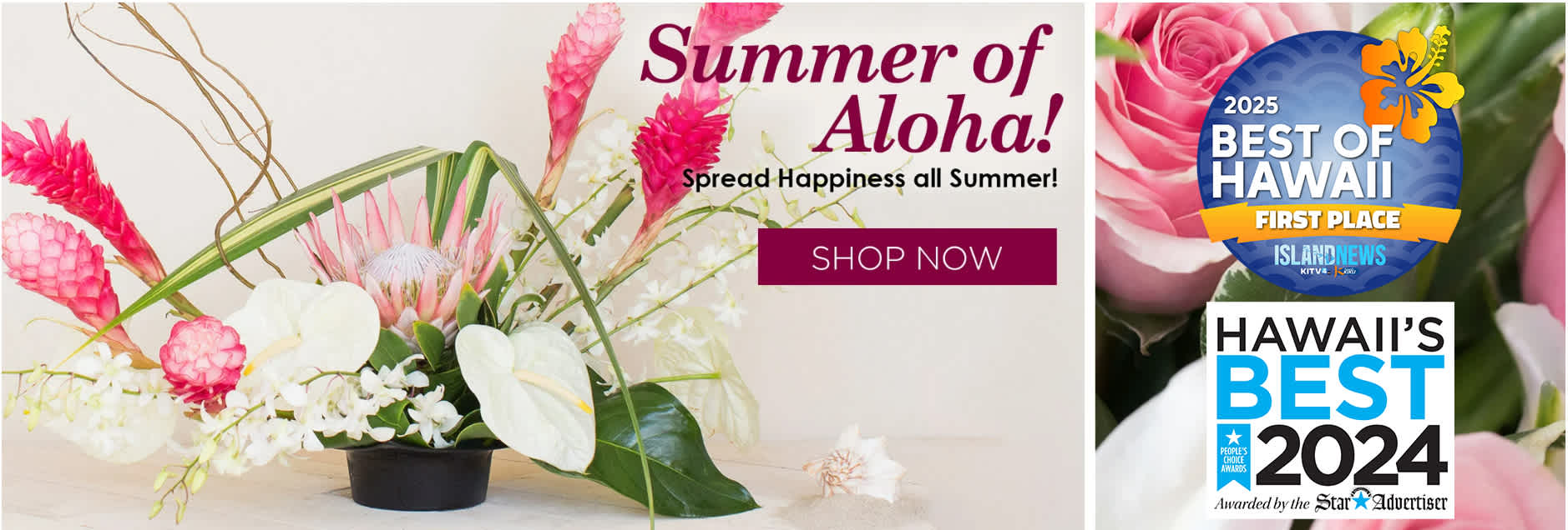 Watanabe Floral Flower Delivery | Voted Hawaii’s Best Florist