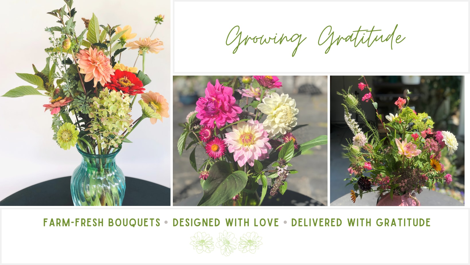 Portland Florist | Flower Delivery by Opal Blooms Urban Flower Farm ...