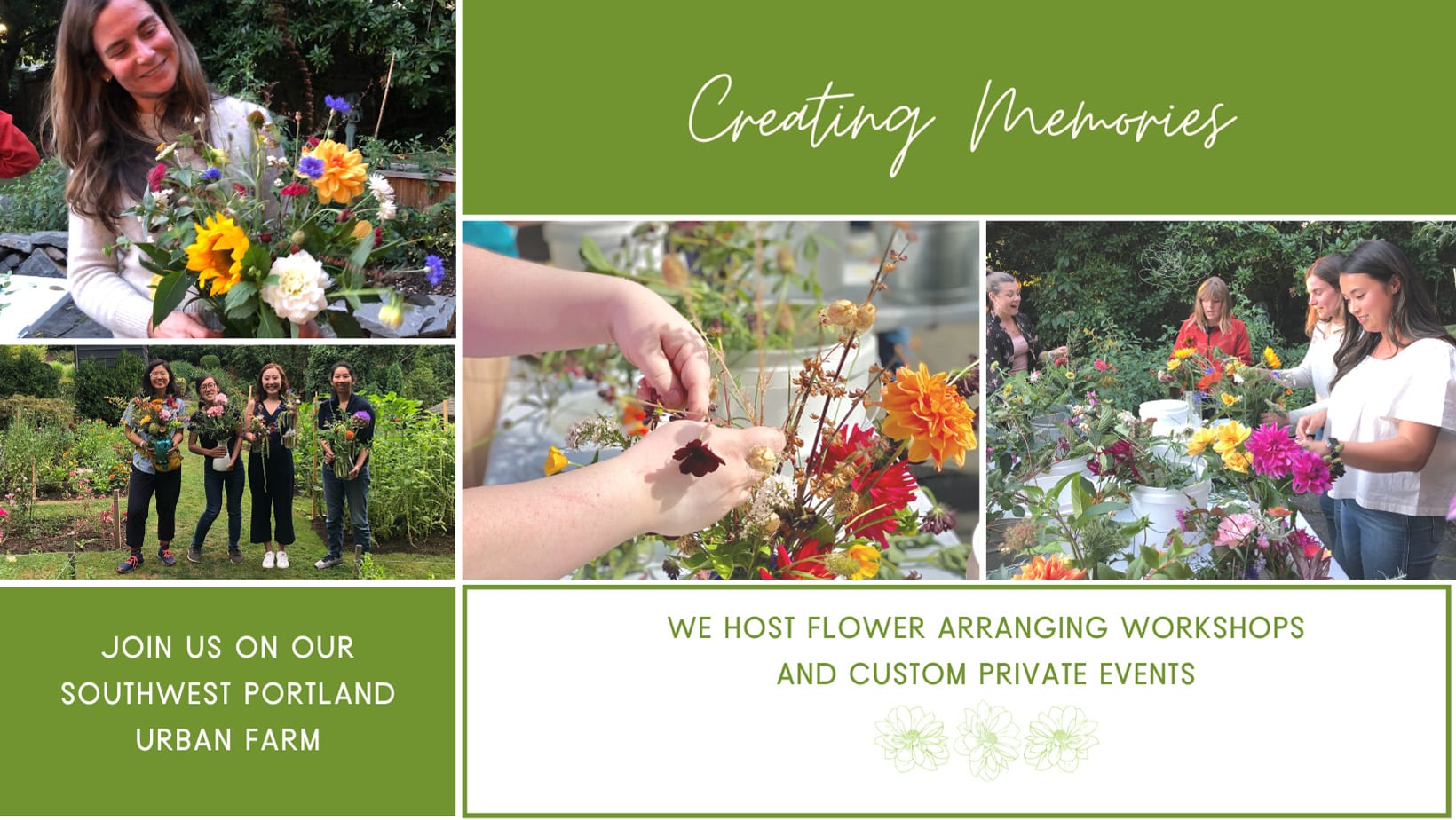 Portland Florist | Flower Delivery by Opal Blooms Urban Flower Farm ...