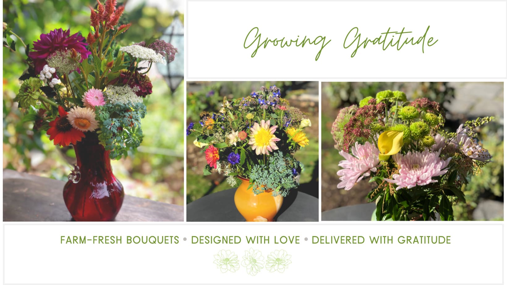 Portland Florist | Flower Delivery by Opal Blooms Urban Flower Farm ...