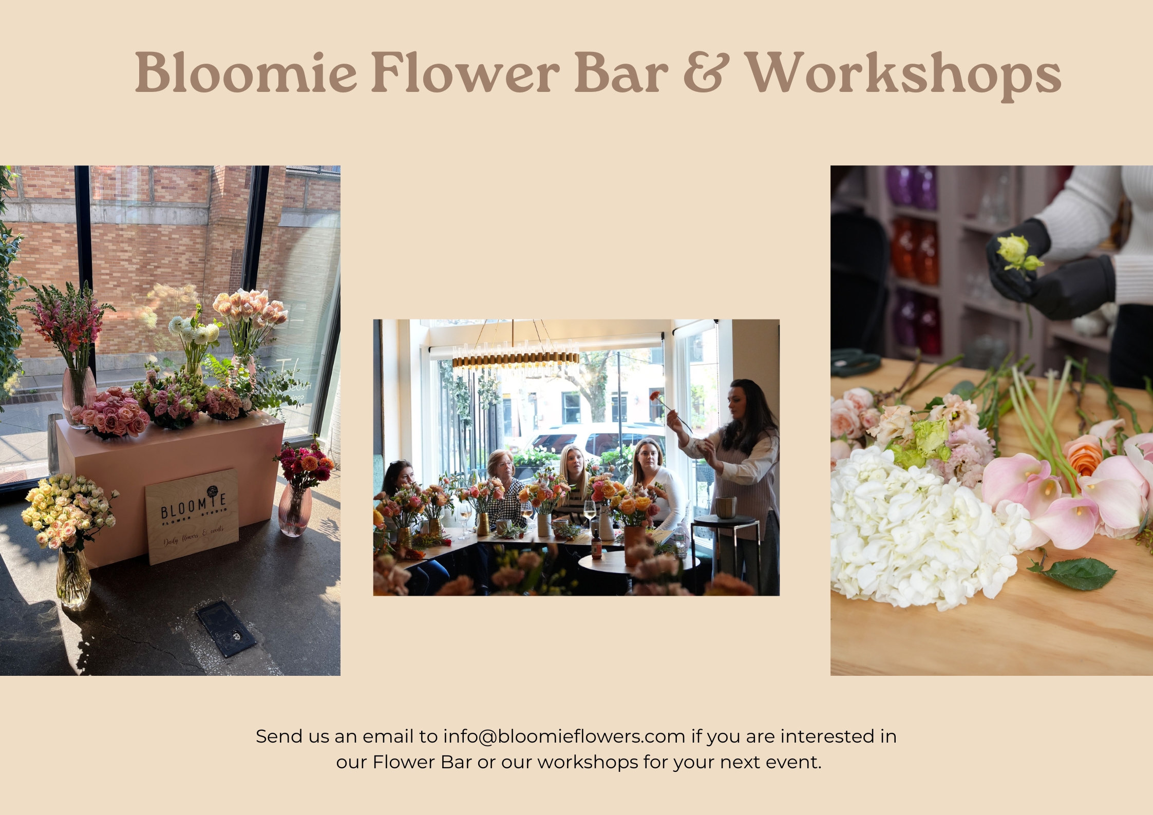 Workshops | Bloomie Flower Studio