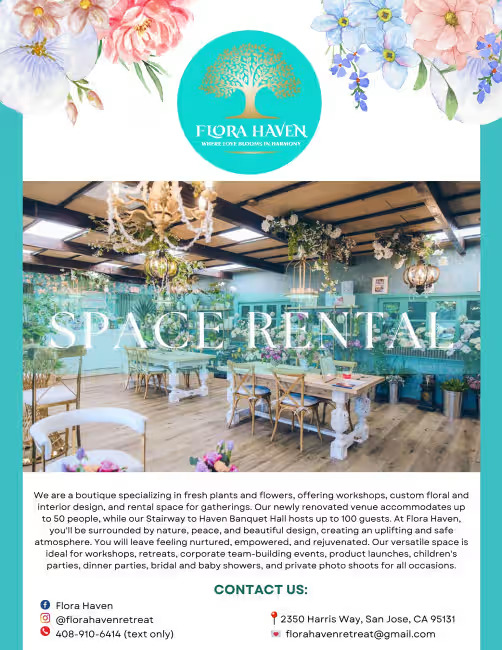 Venue Form | Flora Haven